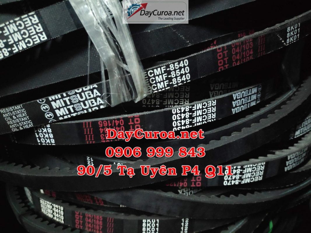 Dây curoa Mitsuba RECMF-8540-RECMF-8430-RECMF-8470 - Gọi 0906999843