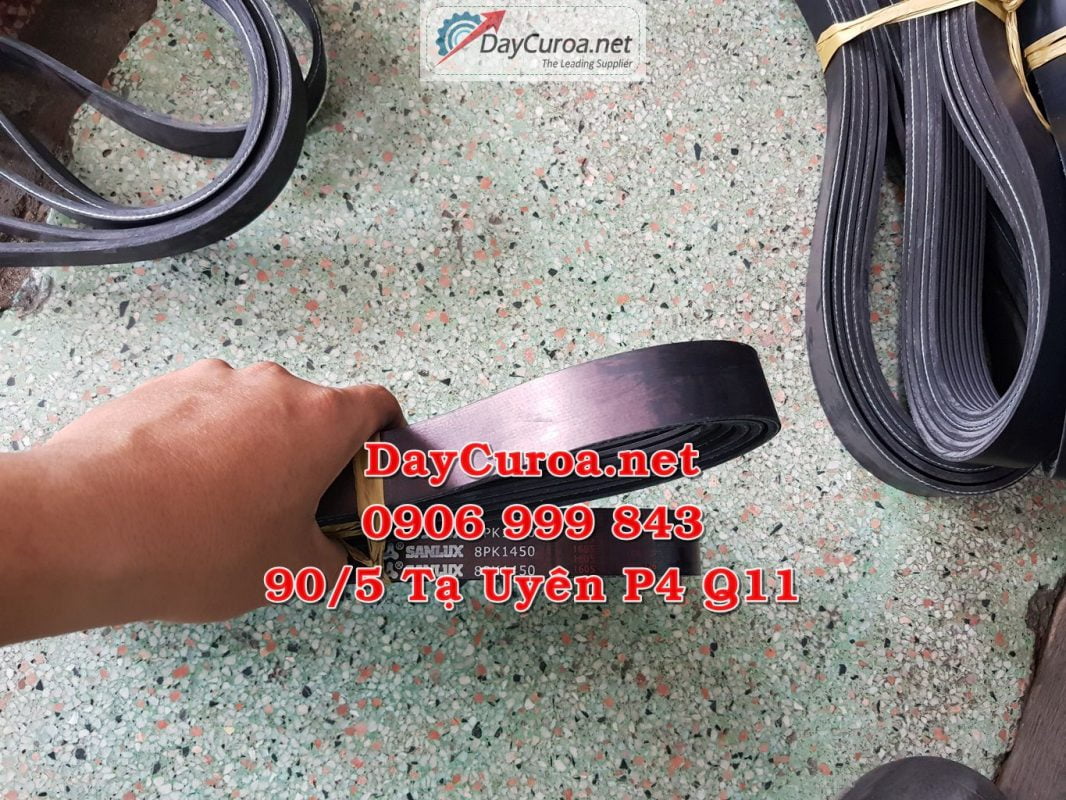 Dây curoa Mitsusumi Sanlux 8PK1450 - Gọi 0906999843