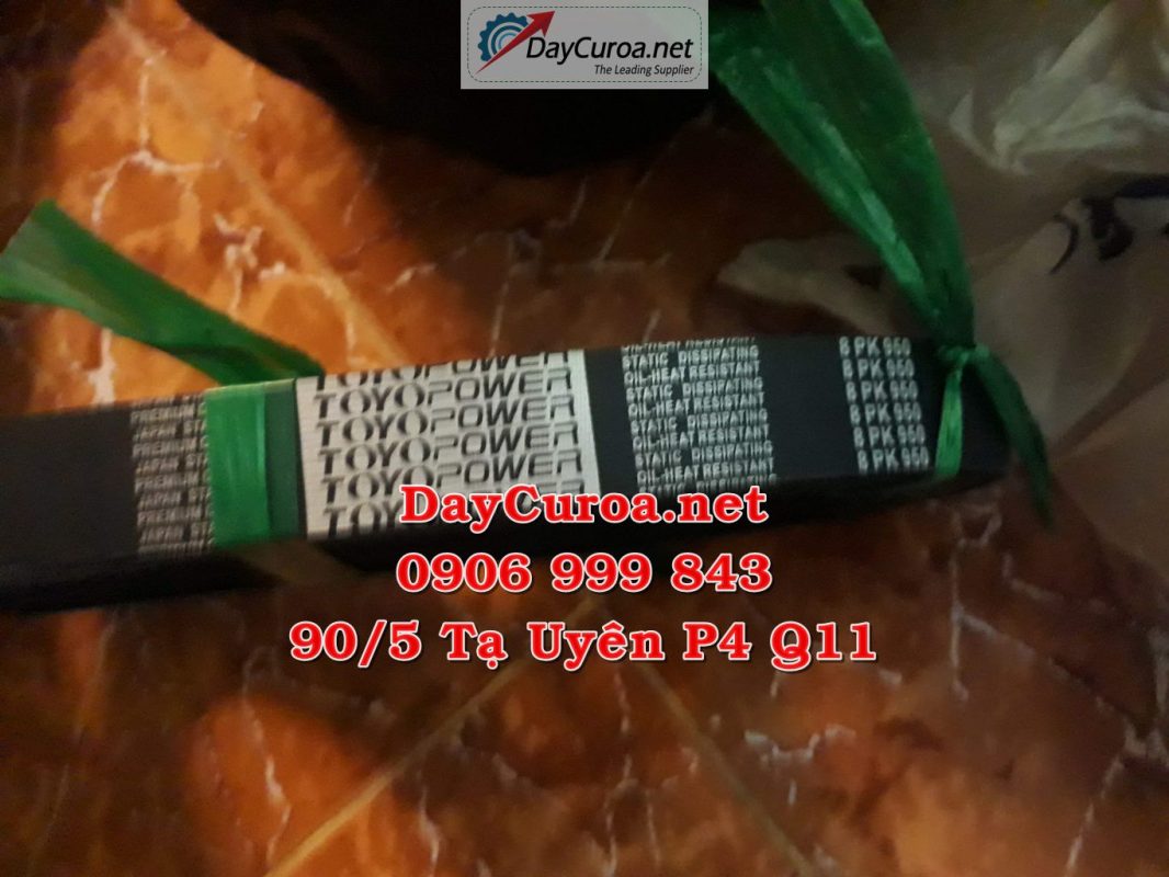 Dây curoa Mitsusumi Sanlux 8PK950 - Gọi 0906999843